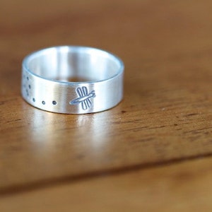 Sterling Silver Bumblebee, Dragon Fly, or Lady Bug Ring (E0259) - Etsy