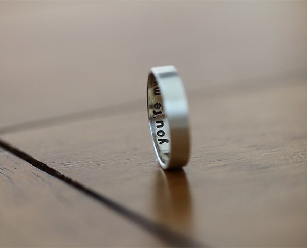 Sterling Secret Message Ring Sterling Silver E0335 - Etsy