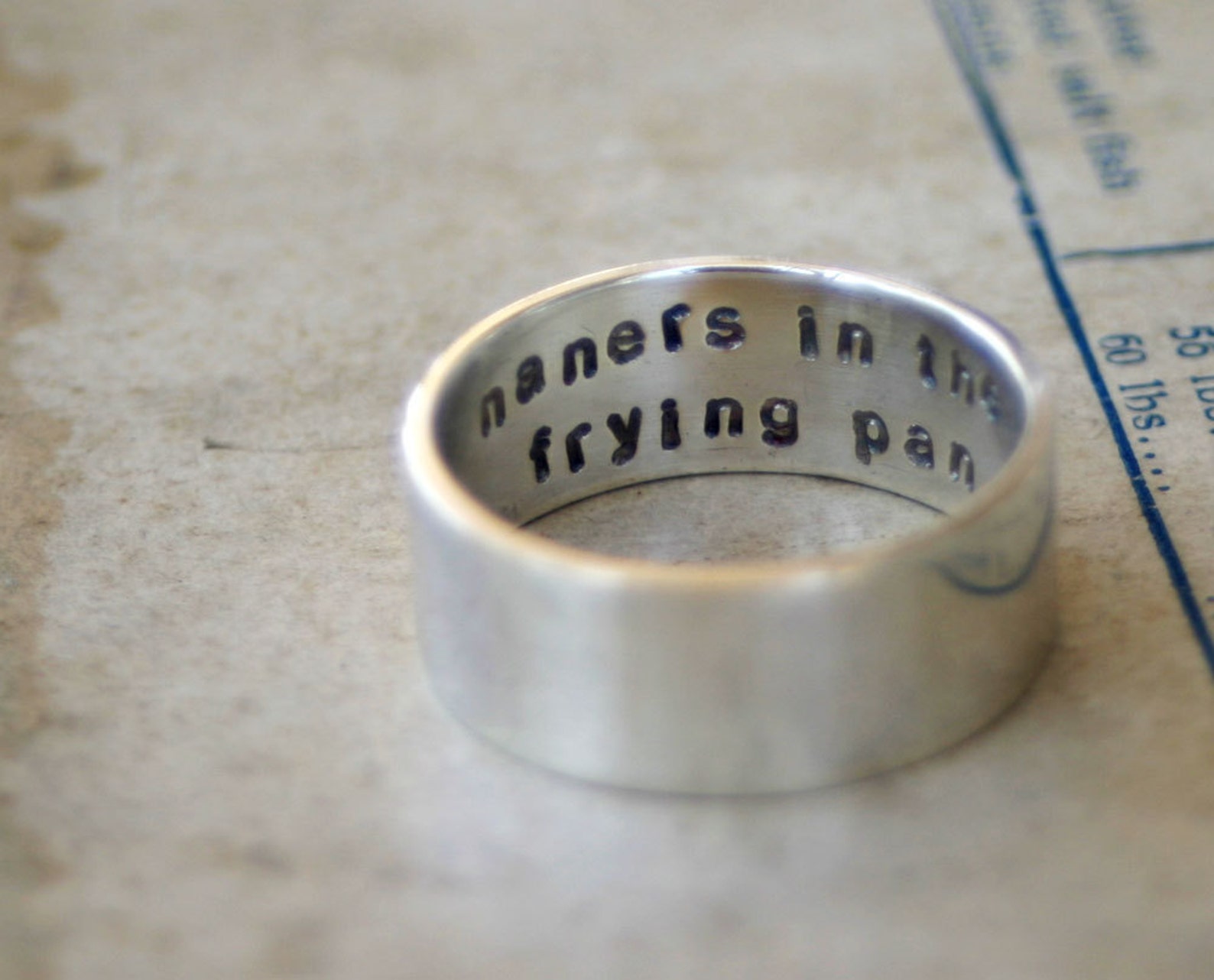 Secret Message Ring Sterling Silver E0250 - Etsy