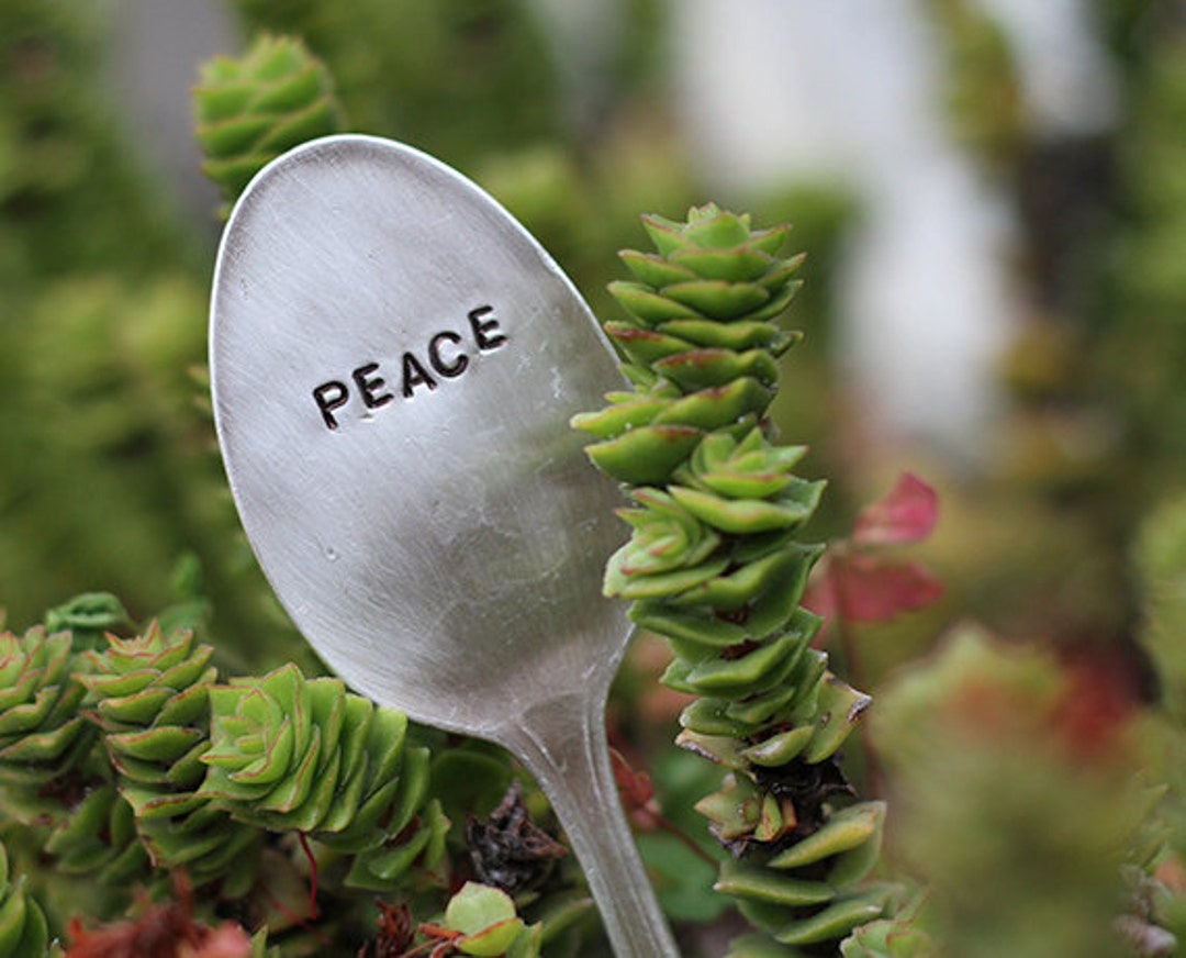 Peace Silverware Marker (E0525) - Etsy