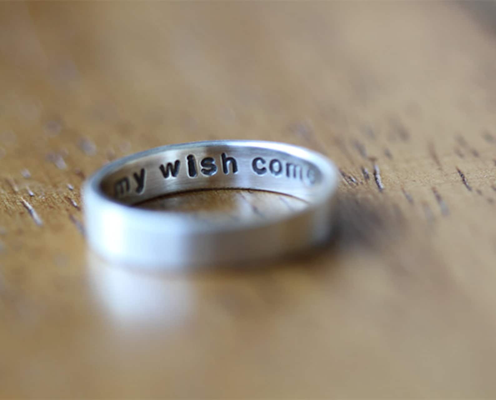 Secret Message Ring Sterling Silver E0250 - Etsy