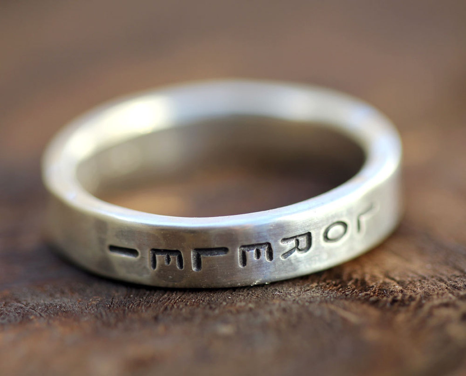 Personalized Dad Ring E0233 - Etsy