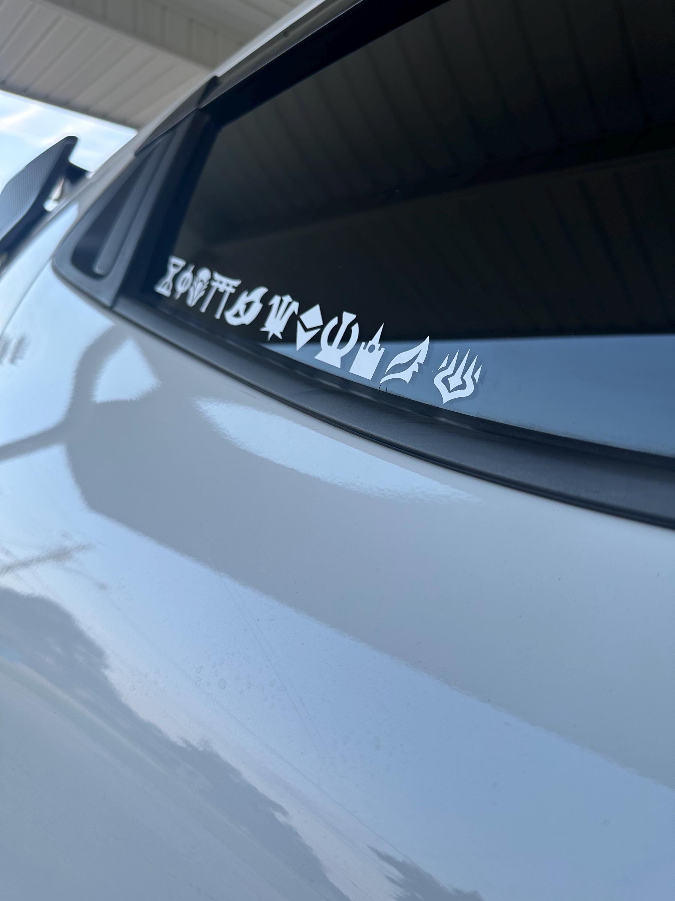 Iconic Magic the Gathering Set Symbols Vinyl Decal Pack: Pick Any 5 - Etsy