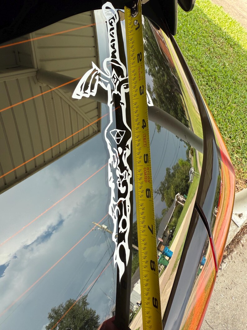 Decayed Master Sword Vinyl Decal - Etsy