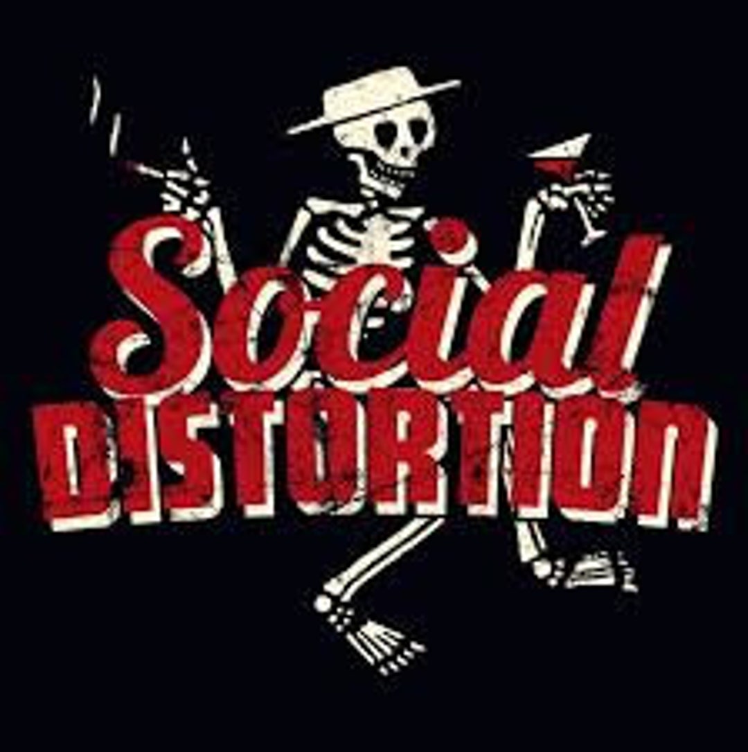 Social Distortion Sticker, 3x3 - Etsy