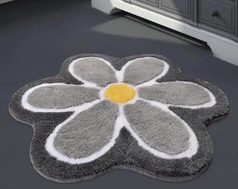 Tufted Flower Rug - Etsy