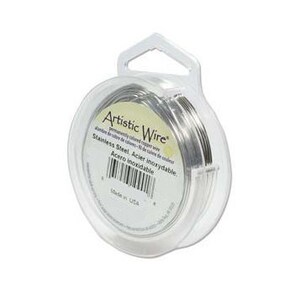 Artistic Wire 30 Gauge Stainless Steel 41947 Round Wire - Etsy
