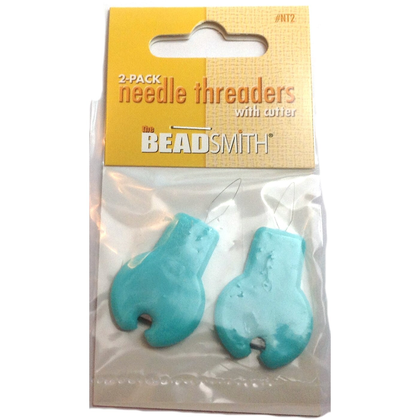 Needle Threaders with Cutter 41660 2 Random Colors Thread | Etsy