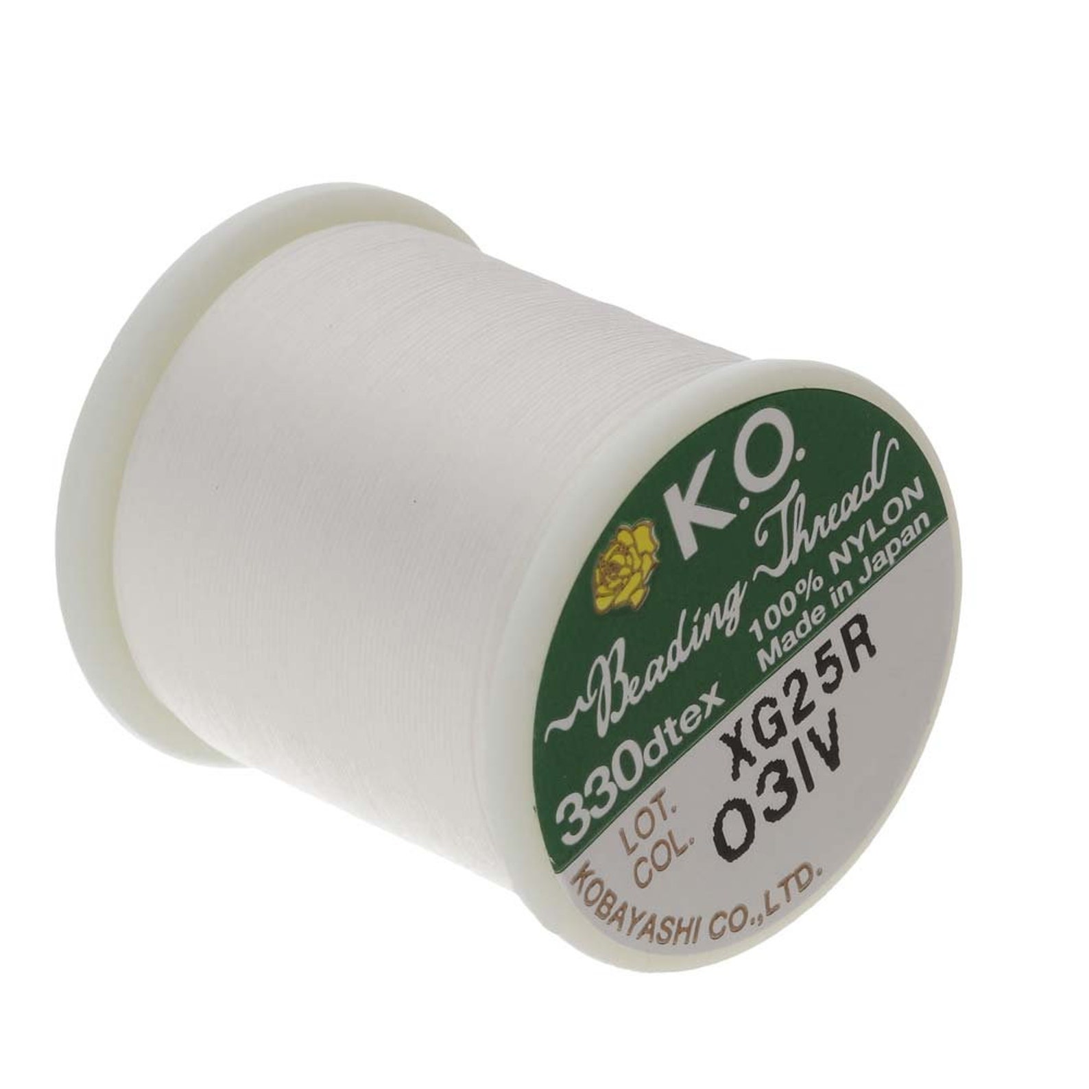 K.O. Beading Thread Ivory Japanese Beading Thread 43323 55 - Etsy