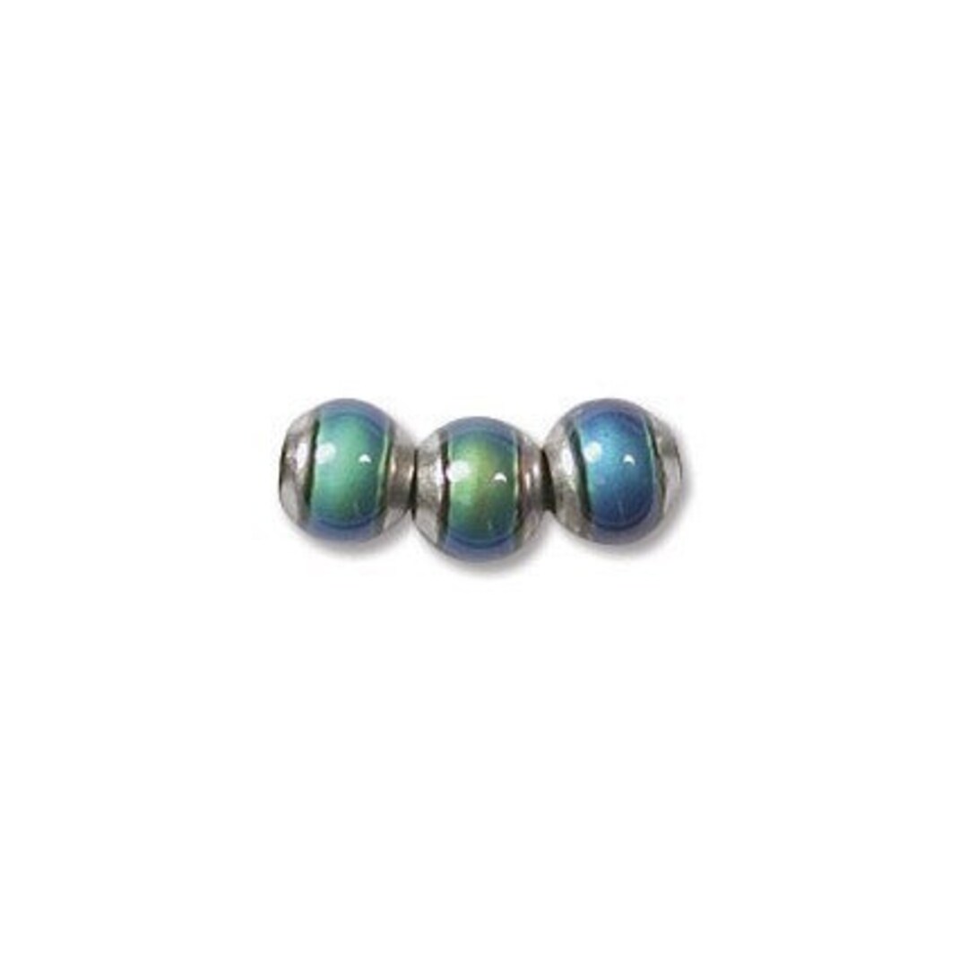 Mood Mirage Color Changing Beads 6mm 41243 (20), Large Hole Beads ...