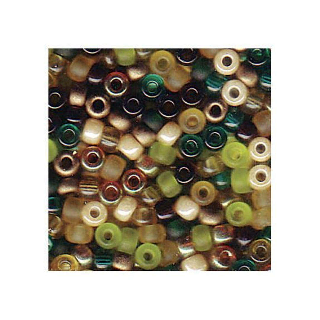 Mélange de perles de rocaille Miyuki 8/0 tons ocre 8-Mix07 22 g, Perle ...