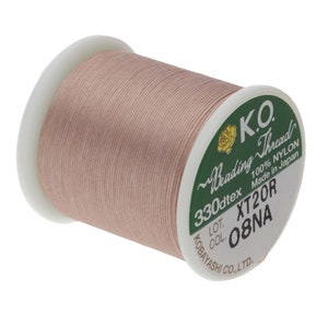K.O. Beading Thread, Natural Japanese Beading Thread 43322 55 Yds, KO ...