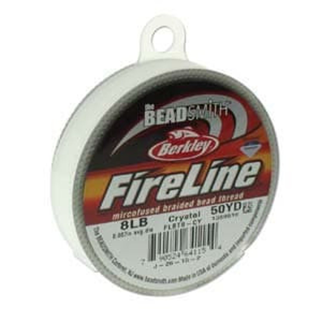 Fireline Braided Beading Thread 8lb Crystal 43787 50 Yard - Etsy