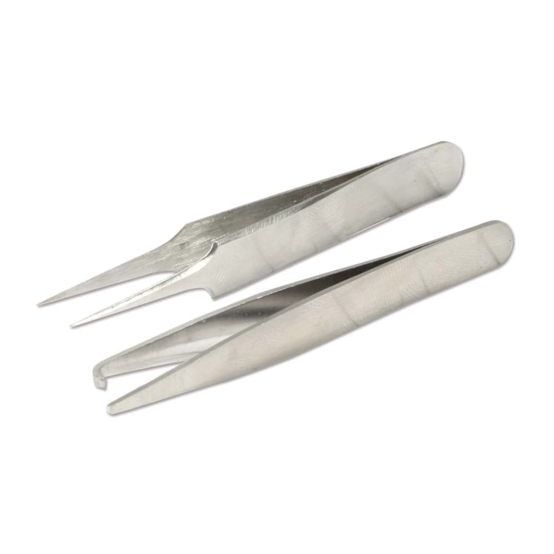 Mini Tweezers Set, Split Ring Tweezers, #5 Tweezers, 55196 , Jewelry ...
