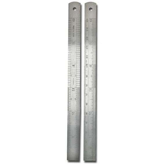 6in metal ruler store