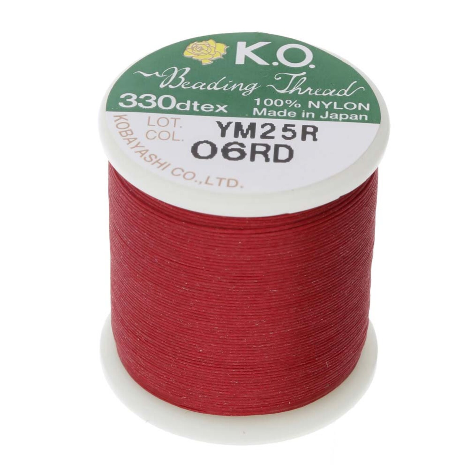 K.O. Beading Thread Rich Red Japanese Beading Thread 43328 55 - Etsy