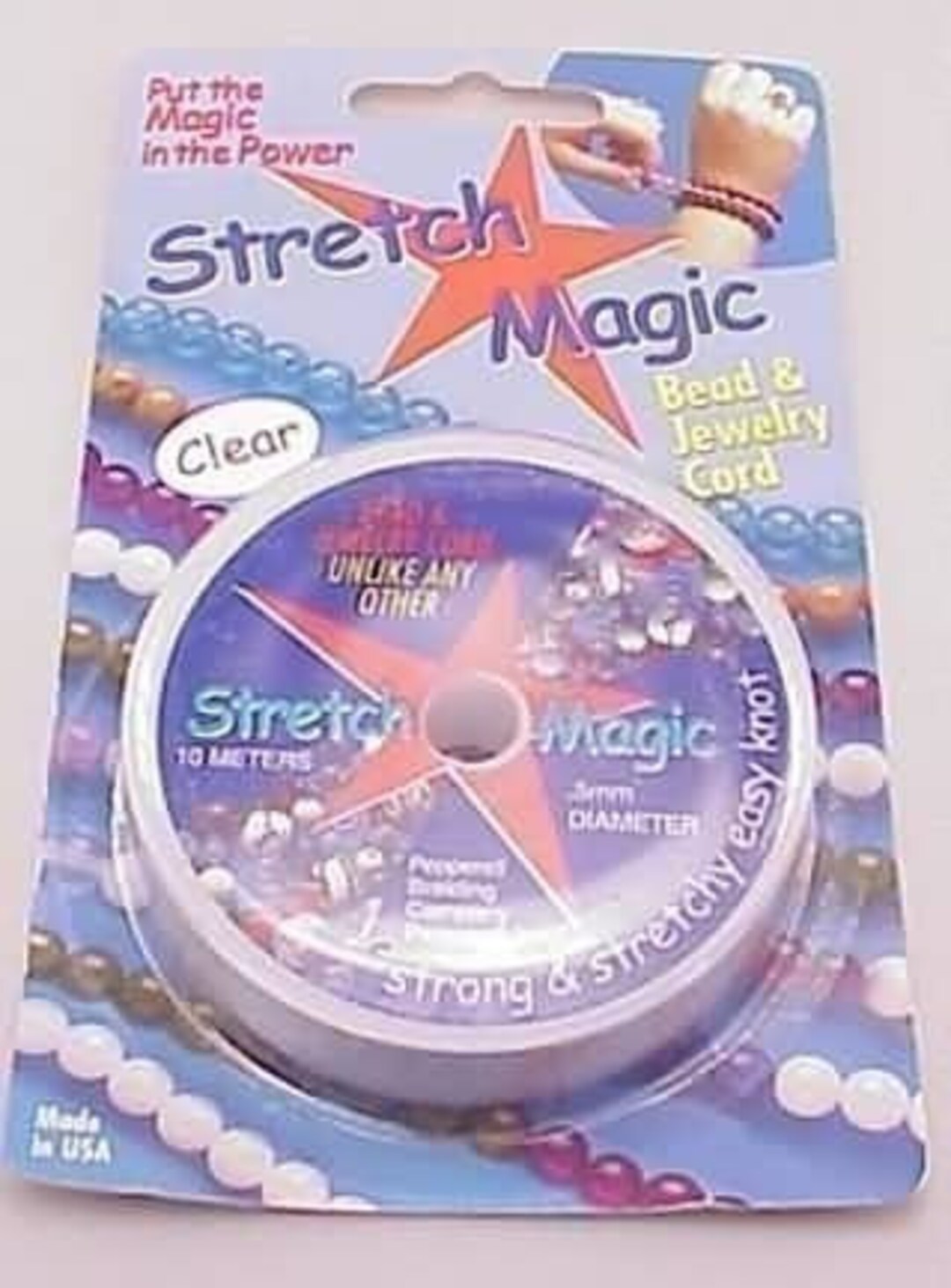Stretch Magic Cord 0.5mm Diameter 10meters Clear Cord, Stretch Cord ...