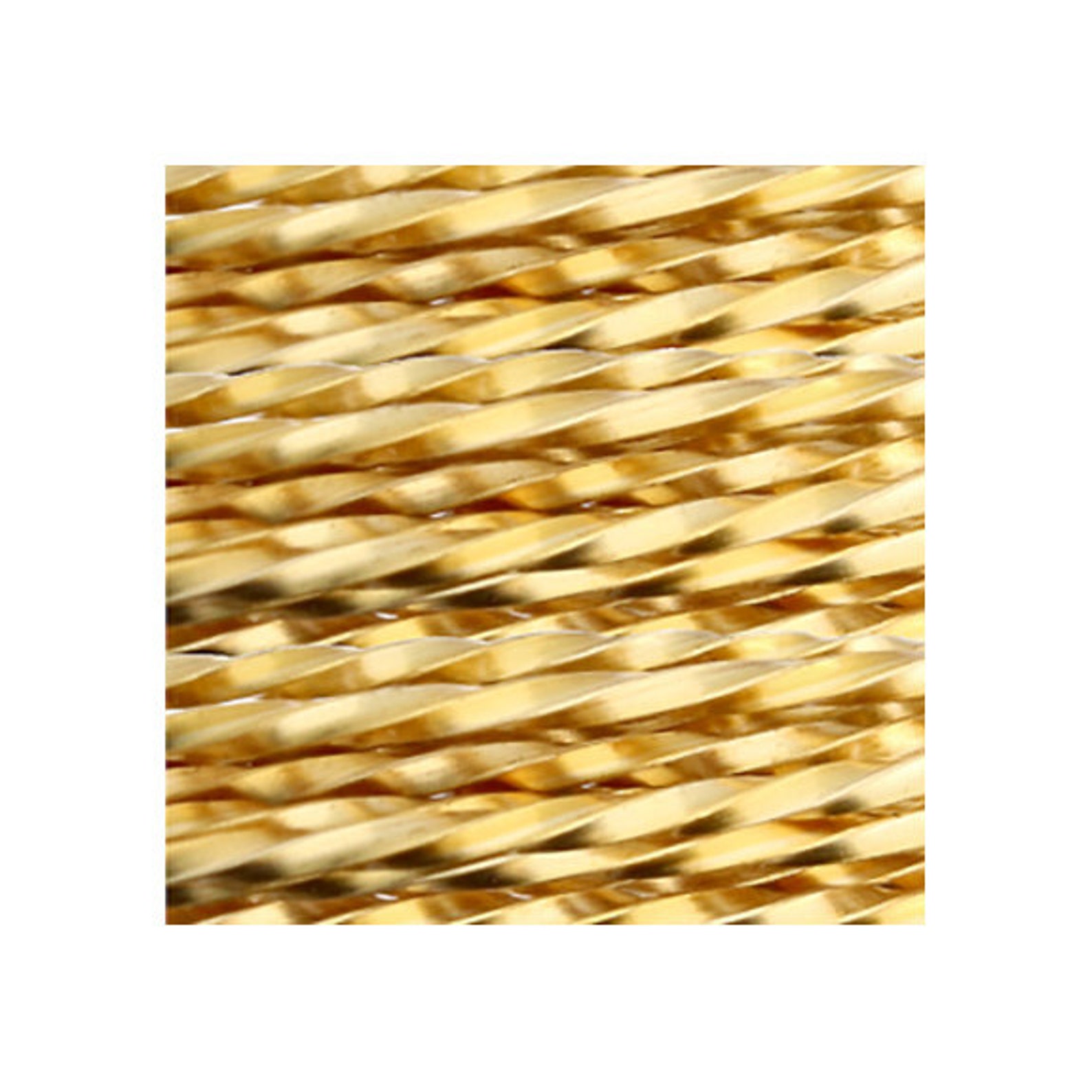 Twisted Square 18 Gauge Gold Color Wire 8ft 41965 Beadsmith - Etsy
