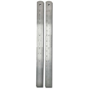 6 Inch Metal Rulers Inches & Metric Ruler 55247 2 Compact - Etsy