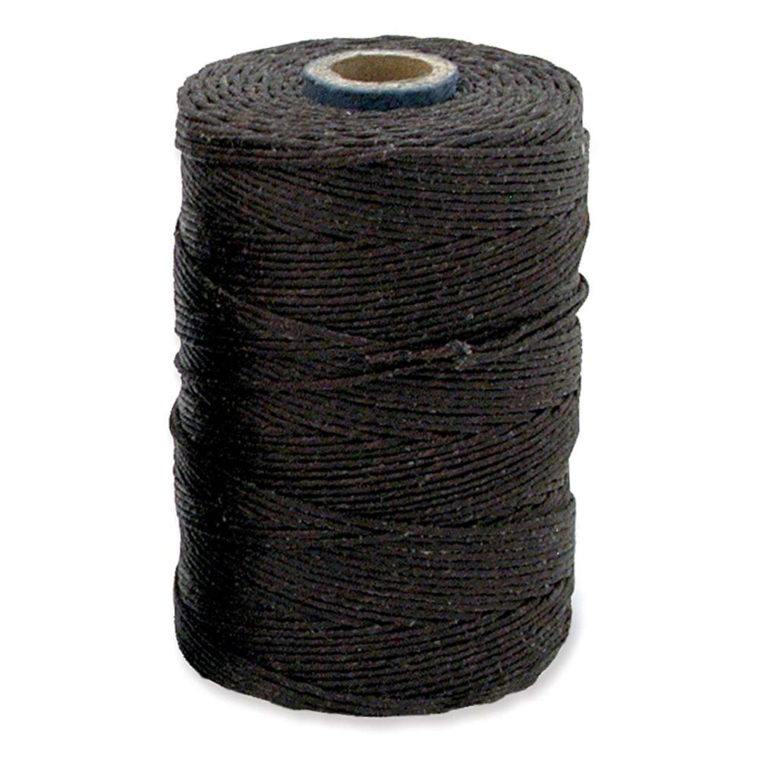 Irish Waxed Linen Thread Dk Chocolate Brown 43665 50gr - Etsy