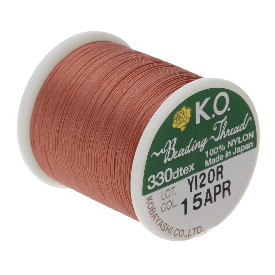 K.O. Beading Thread Apricot Japanese Beading Thread 43335 55 - Etsy