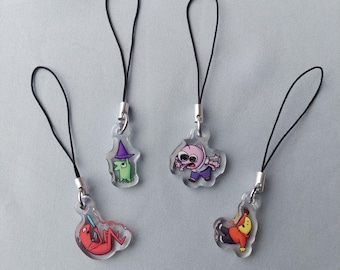 Smiling Friends Glep - Miniature Needle Felted Wool Figurine - Etsy