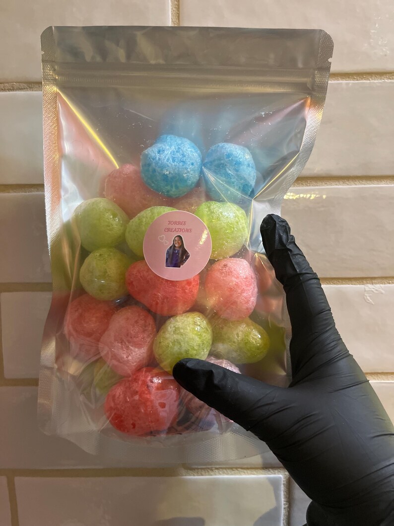 Freeze Dried Jolly Fruit Puff Candies| Homemade|sweet| Free Shipping ...