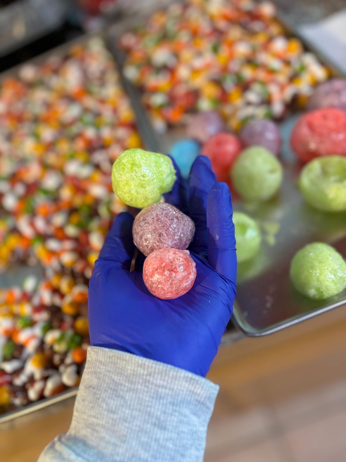 Freeze Dried Jolly Fruit Puff Candies| Homemade|sweet| Free Shipping ...