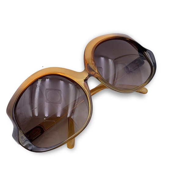 Authentic Christian Dior Vintage Orange Acetate Overs… - Gem