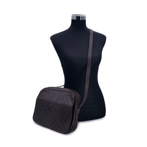 Authentic Fendi Vintage Brown Leather Stitching Messenger Bag - Etsy