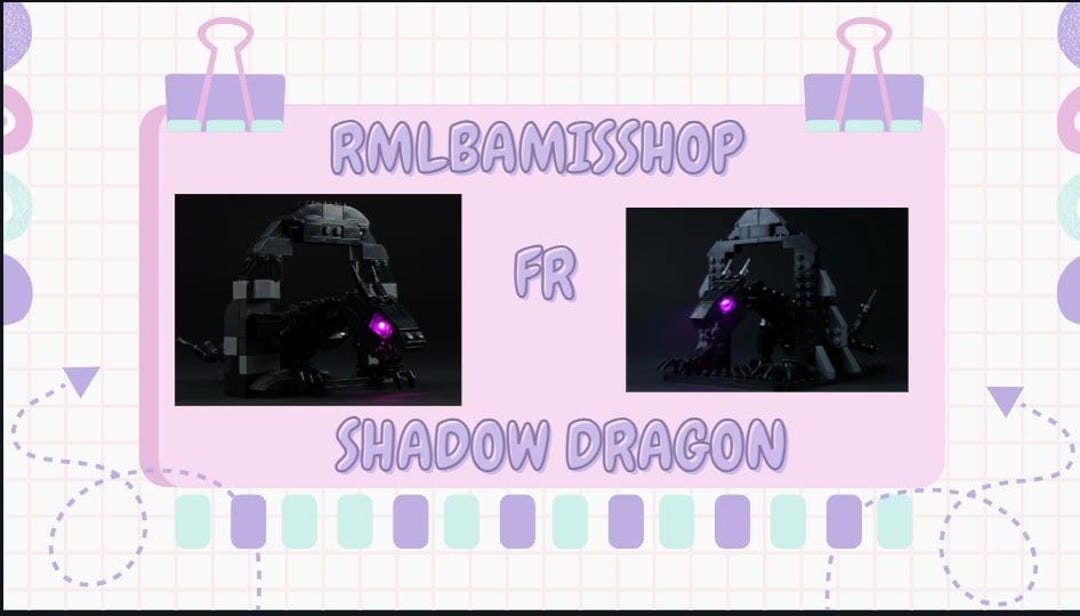 Fr Shadow Dragon Legend Digital Virtual Item - Etsy