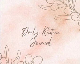 Daily Routine Checklist - Etsy