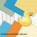 Digital Scrapbook Paper Rubber Ducky Paper Digital Rubber Duckie Paper ...