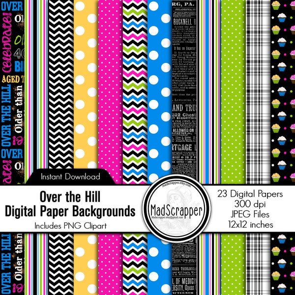 Over the Hill Party - Etsy