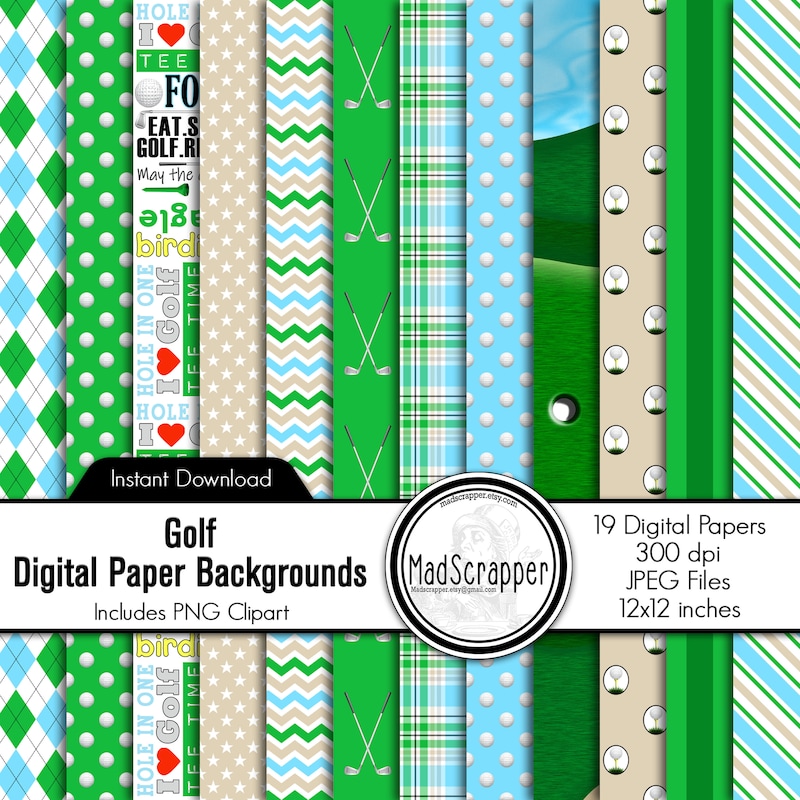 Digital Scrapbook Paper - Etsy
