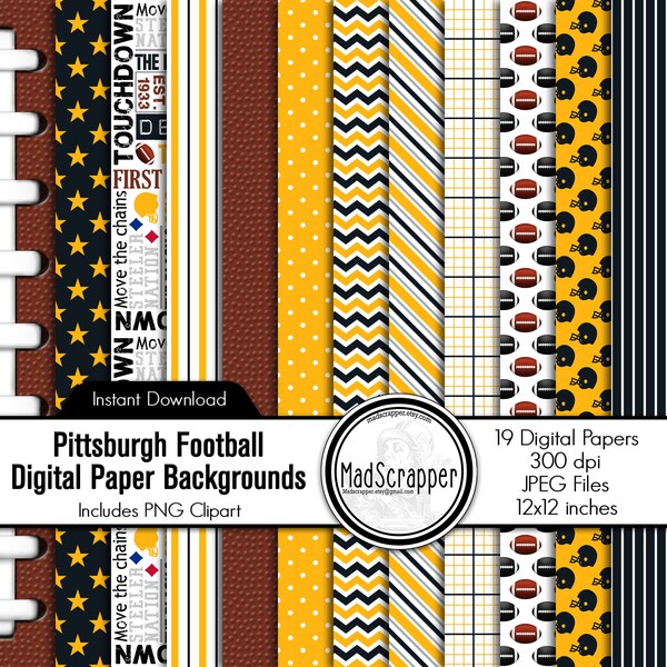 Digital Scrapbook Paper - Etsy