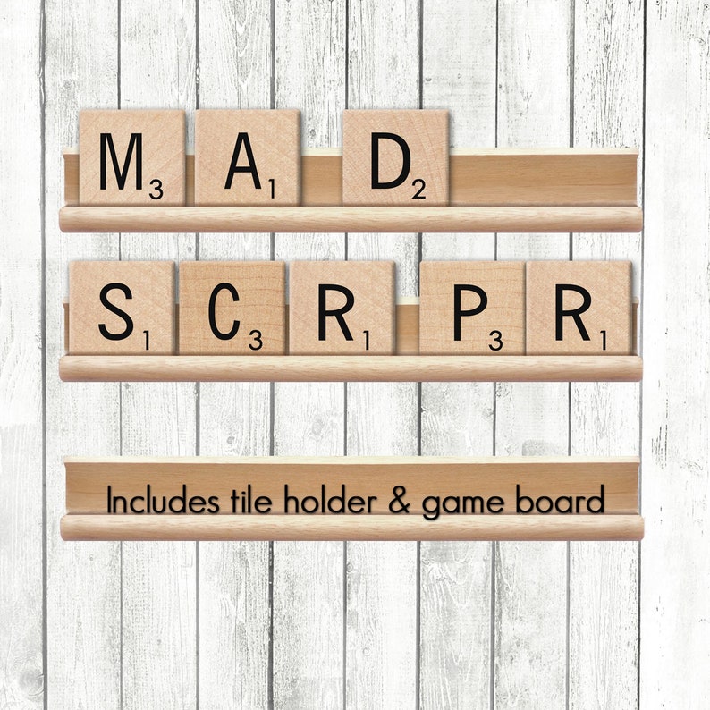 Digital Scrabble Tile Alphabet Clip Art (printable) - Etsy