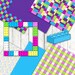 Digital Scrapbook Paper Building Bricks Digital Building Bricks Paper ...