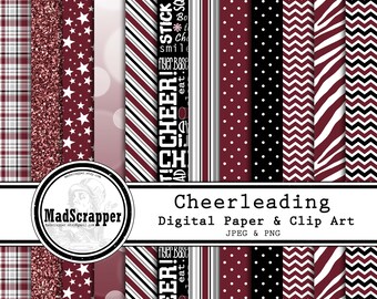 Digital Paper Clip Art - Etsy