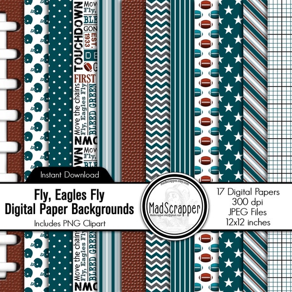 Philadelphia Eagles Clipart - Etsy