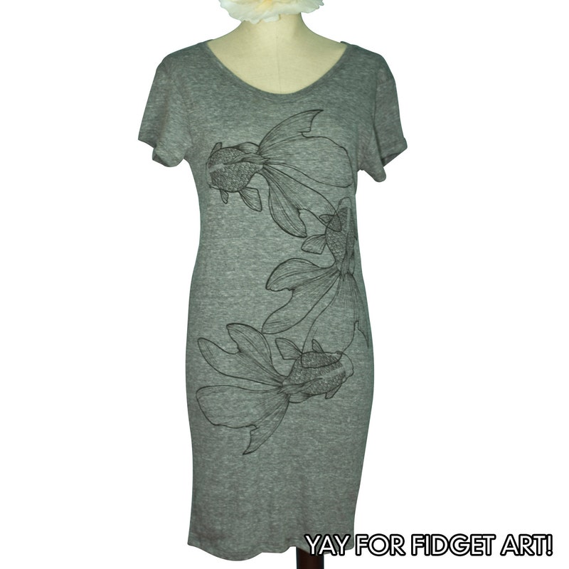 Screen Print Dress - Etsy