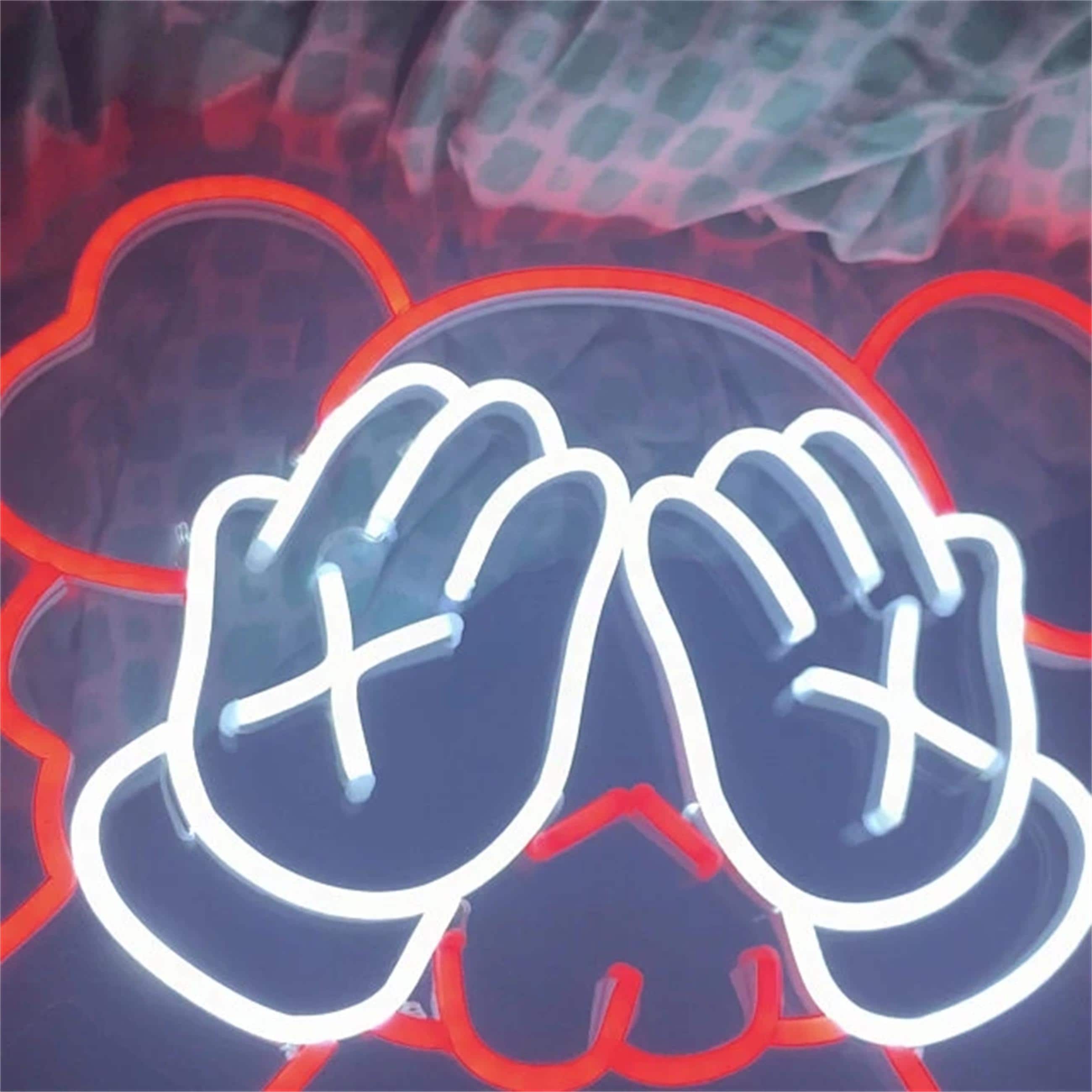 Custom Kaws-inspired LED Neon Sign: Game Room Decor - Etsy