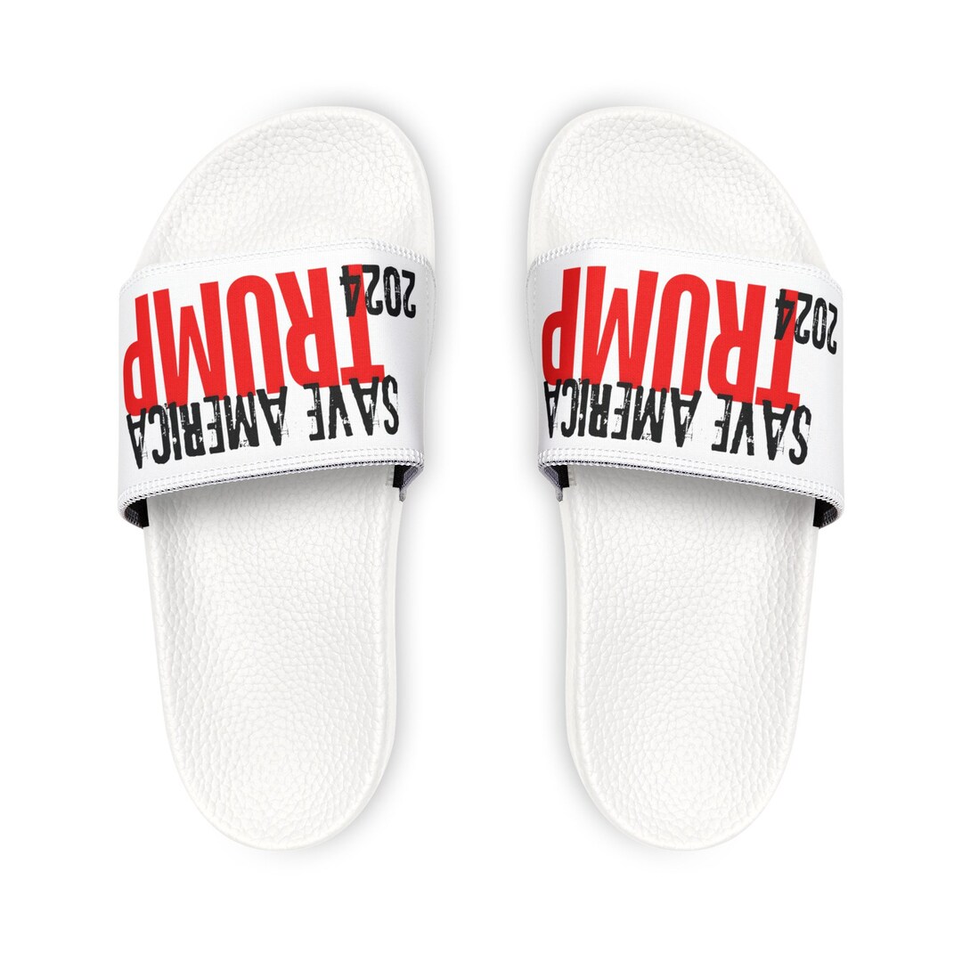 Slides for Men, Men's Removable-strap Sandals, Slides, Trump 2024, Save ...