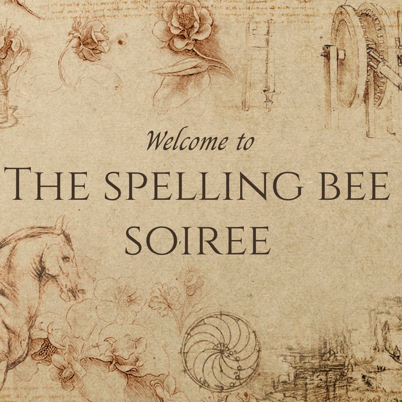 Spelling Bee Adults - Etsy