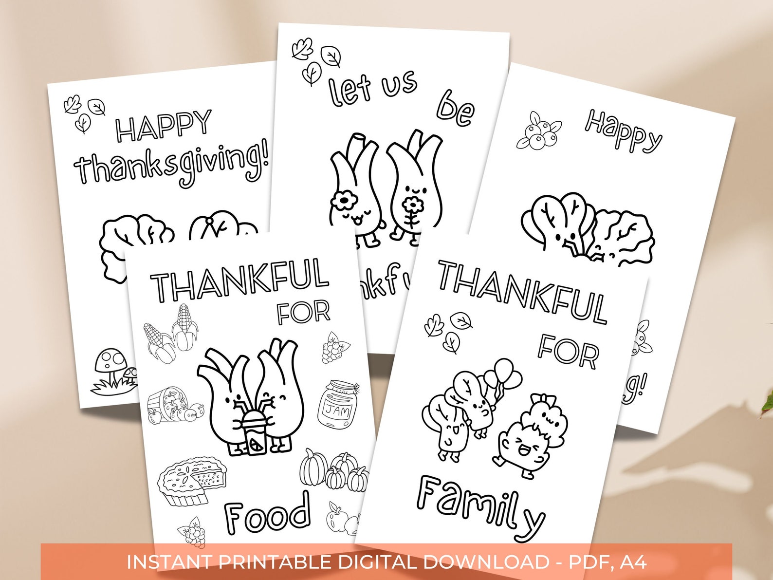 10 Thanksgiving Coloring Pages, Autumn Coloring Pages, Thanksgiving ...
