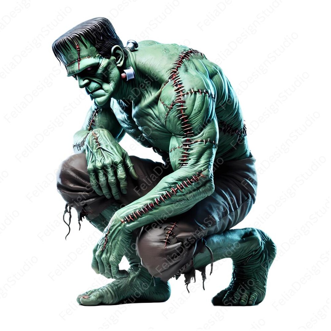 Frankenstein Monster PNG Clipart, Halloween Horror Movie, Spooky Art ...