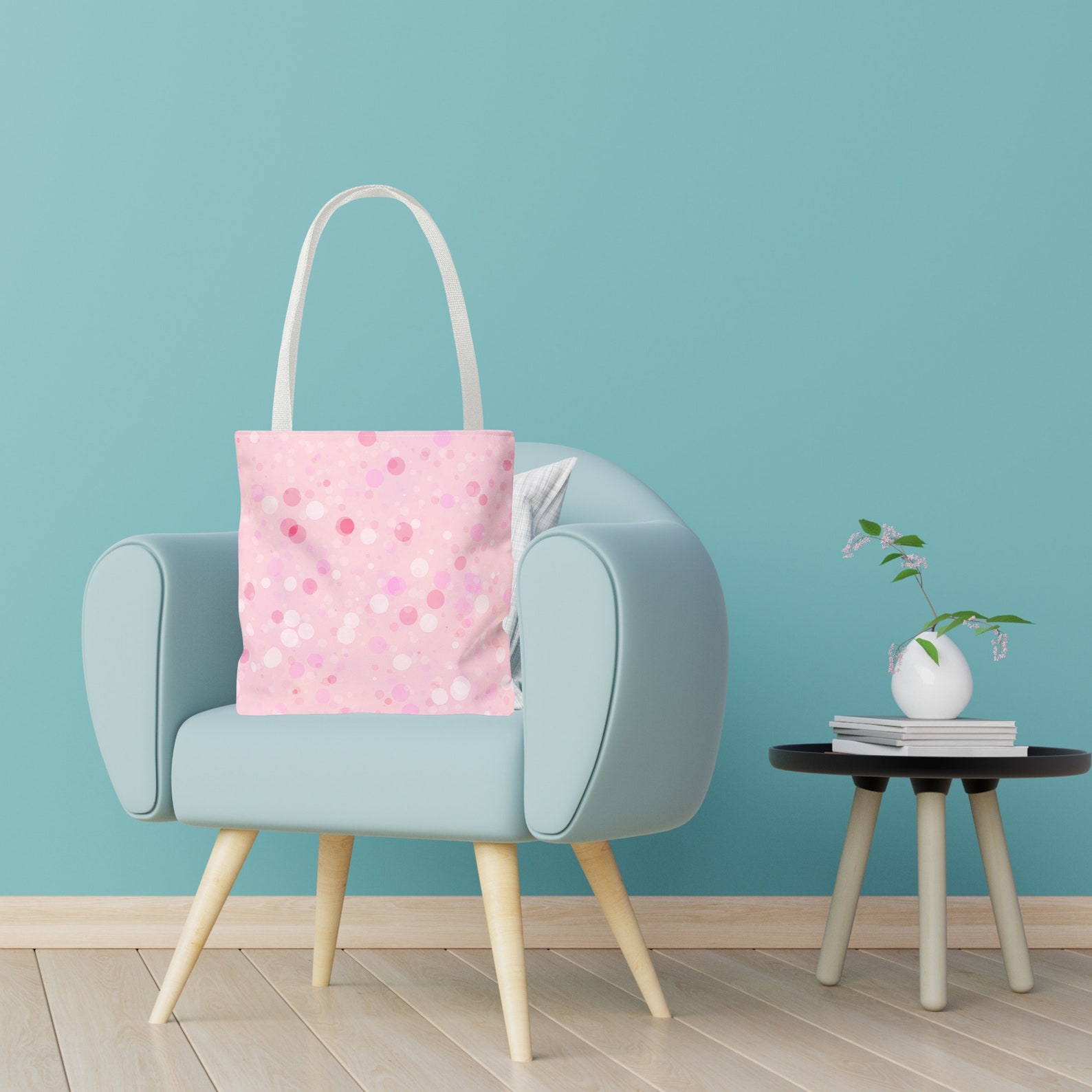 Tote Bag Flamingo Decorated Tropical and Elegant Style, Flamingo Fabric ...