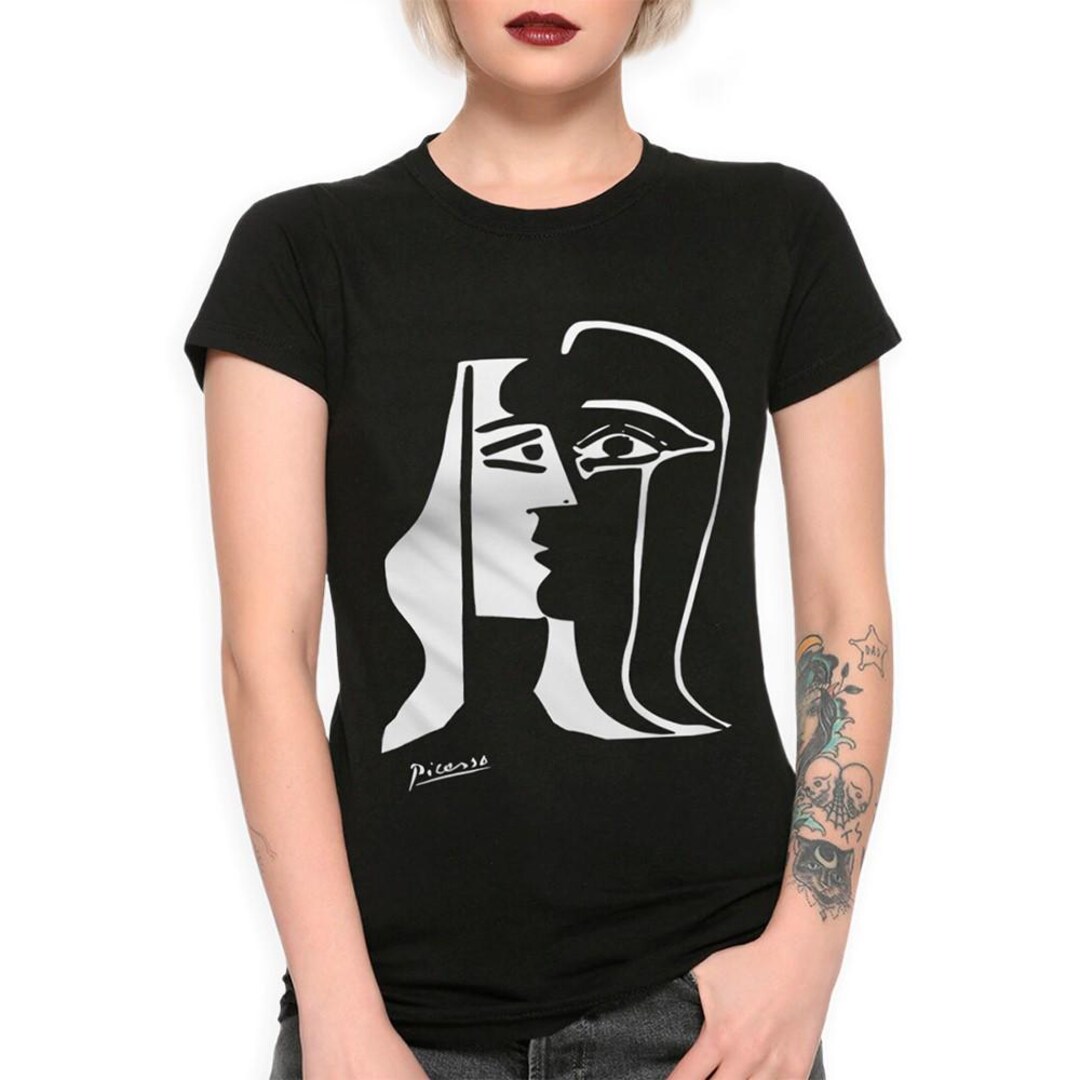 Pablo Picasso the Woman Graphic T-shirt, Men's and Women's Sizes (PAB ...