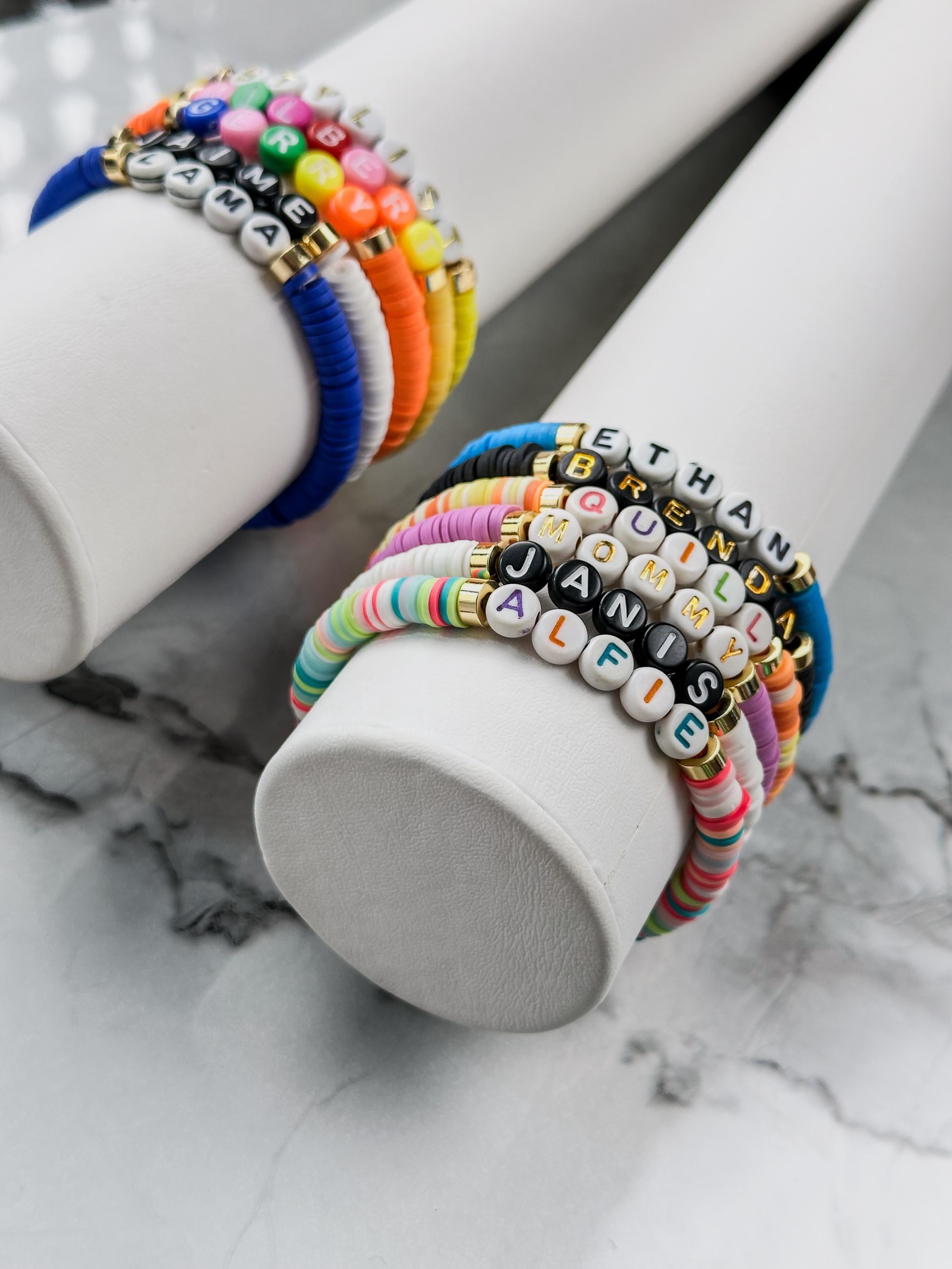 1-25-50-100-500 Custom Friendship Bracelets, Handmade Team Gifts, Bulk ...