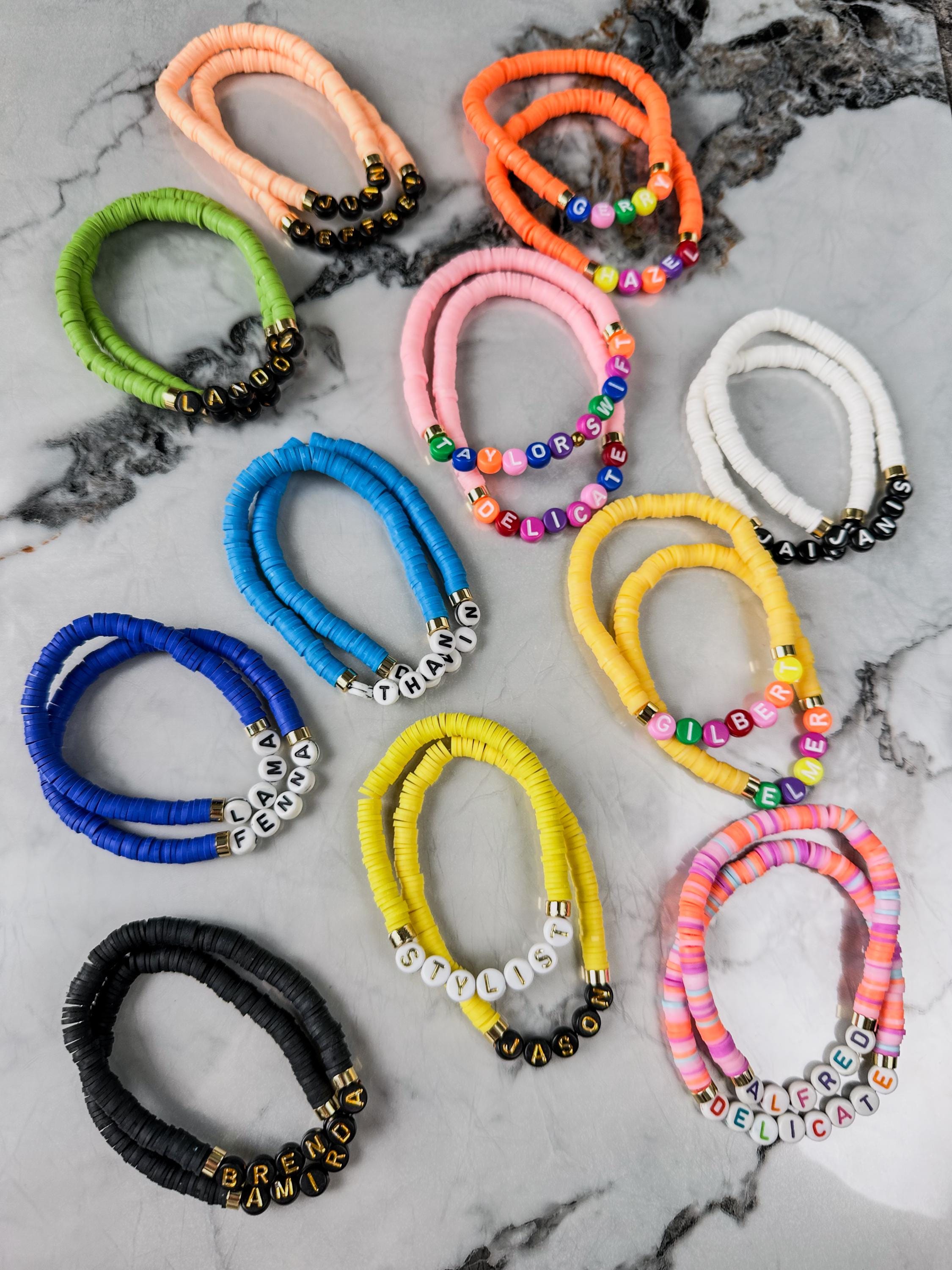 1-25-50-100-500 Custom Friendship Bracelets, Handmade Team Gifts, Bulk ...